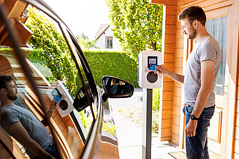 Firmenwagen zuhause laden - Westfalen AG